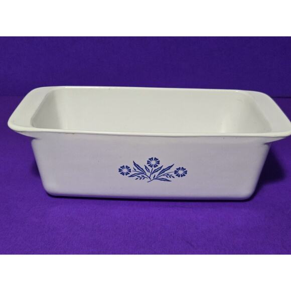 Corningware | Kitchen | Rare Vintage Corning Ware Blue Cornflower Loaf ...